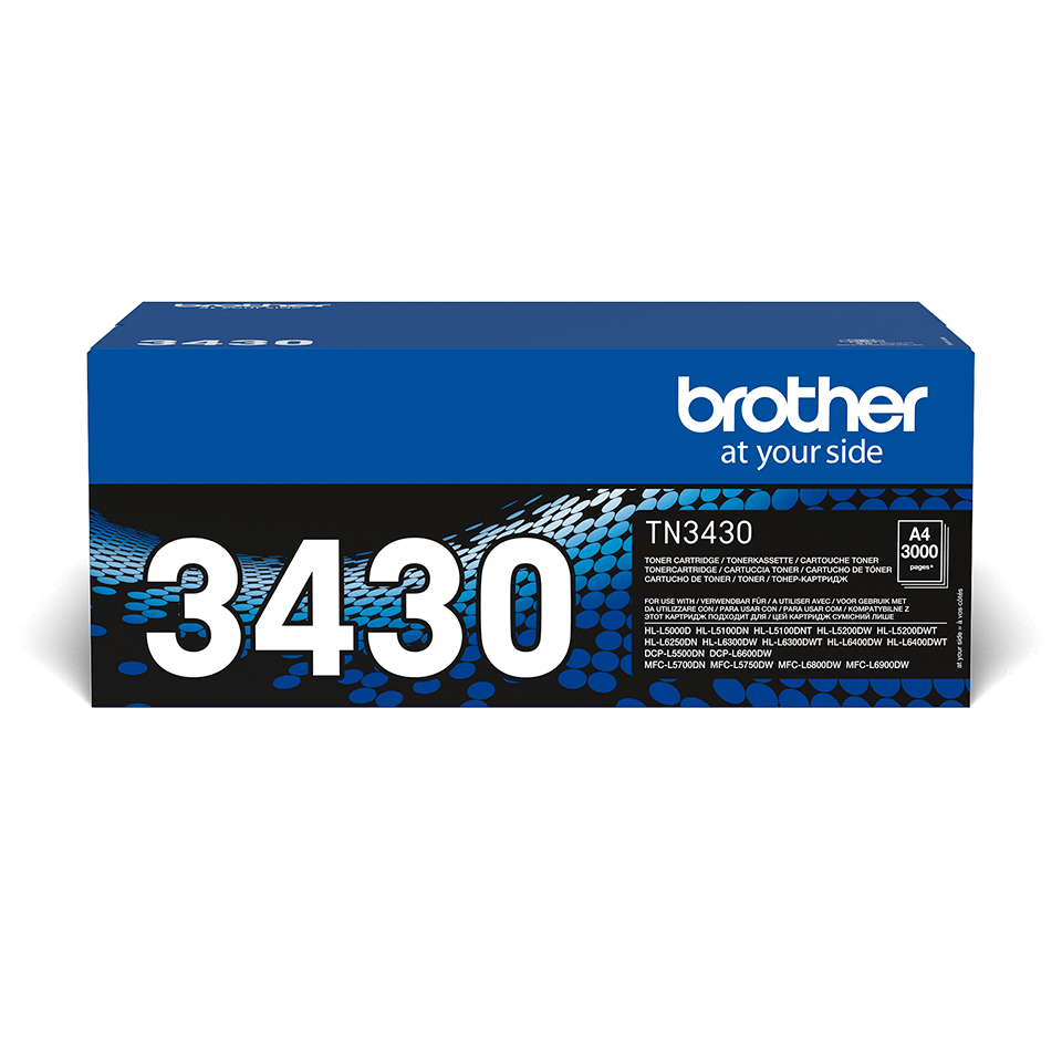 Brother Tn 3430 Toner Cartridge 1 Pcs Original Black Alfa Print